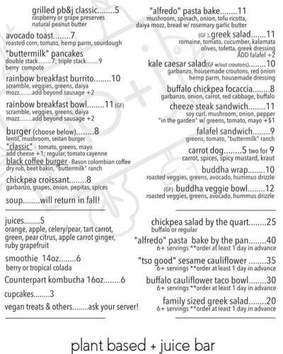 Enjoy Your Veggies at Danville’s PB&J Bar - Experience Columbia-Montour ...